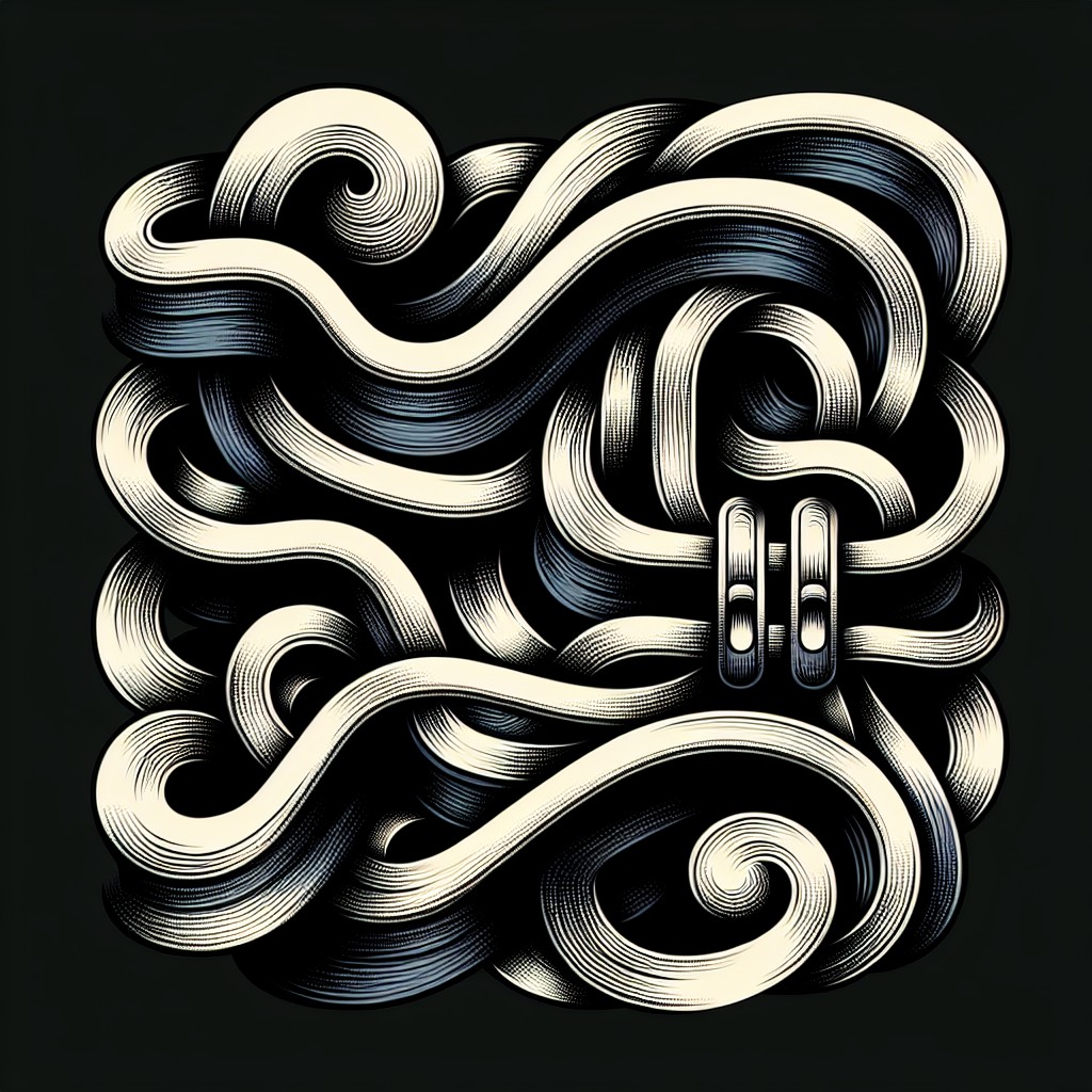 abstract texture, creative binding, unique frog closures, flowing lines ...